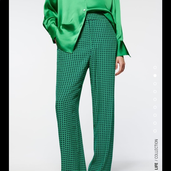 Zara | Pants & Jumpsuits | Zara Geometric Pants | Poshmark